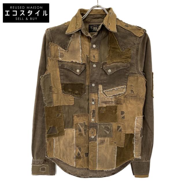 RRL ダブルアールエル トップス XXS ブラウン メンズ