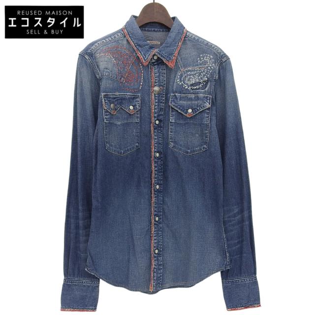 KAPITAL キャピタル トップス — ブルー メンズ