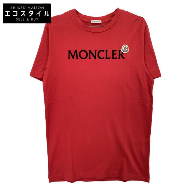 MONCLER モンクレール トップス S レッド メンズ
