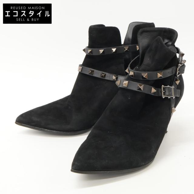 Valentino Garavani ヴァレンティノガラヴァーニ シューズ 38 ブラック レディース