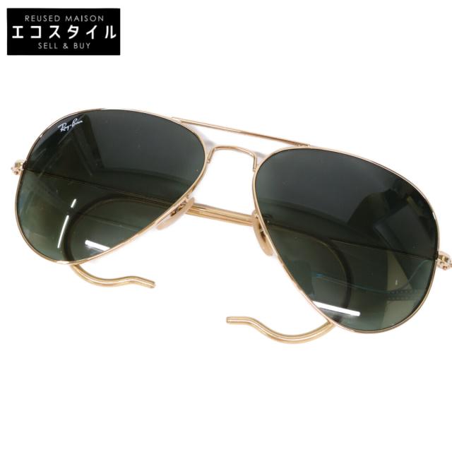 Ray-Ban レイバン サングラス 58□14 ゴールド メンズ