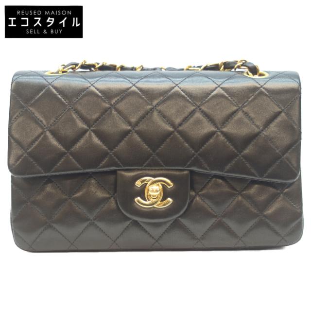 CHANEL シャネル ショルダーバッグ ブラック/GD金具 レディース