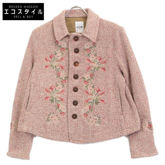 45R フォーティファイブ アール ジャケット レッド レディース