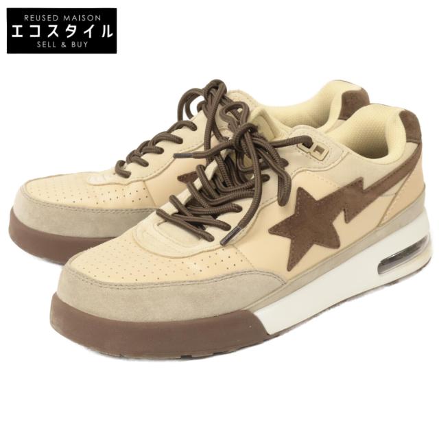 A BATHING APE アベイシングエイプ シューズ US10 ベージュ メンズ