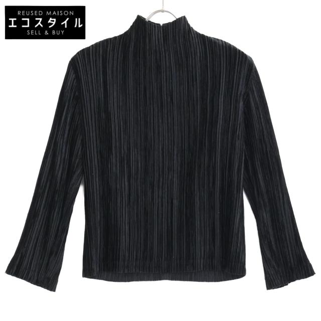 ISSEY MIYAKE イッセイミヤケ トップス 2 ブラック レディース