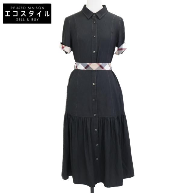 BLUE LABEL CRESTBRIDGE ブルーレーベルクレストブリッジ ワンピース 36 ブラック レディース