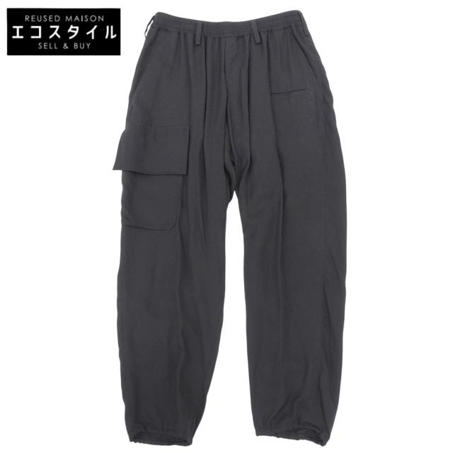 REGULATION Yohji Yamamoto レギュレーション ヨウジヤマモト ボトムス 1 ブラック メンズ