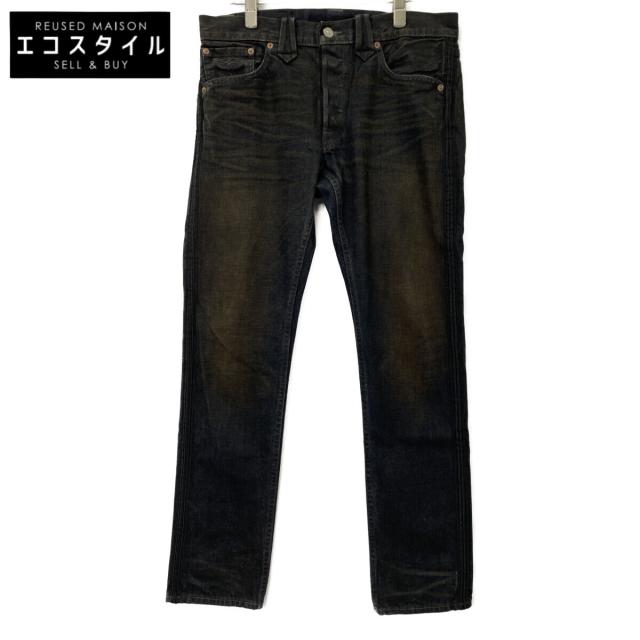 RRL ダブルアールエル ボトムス 30×30 ブラック メンズ