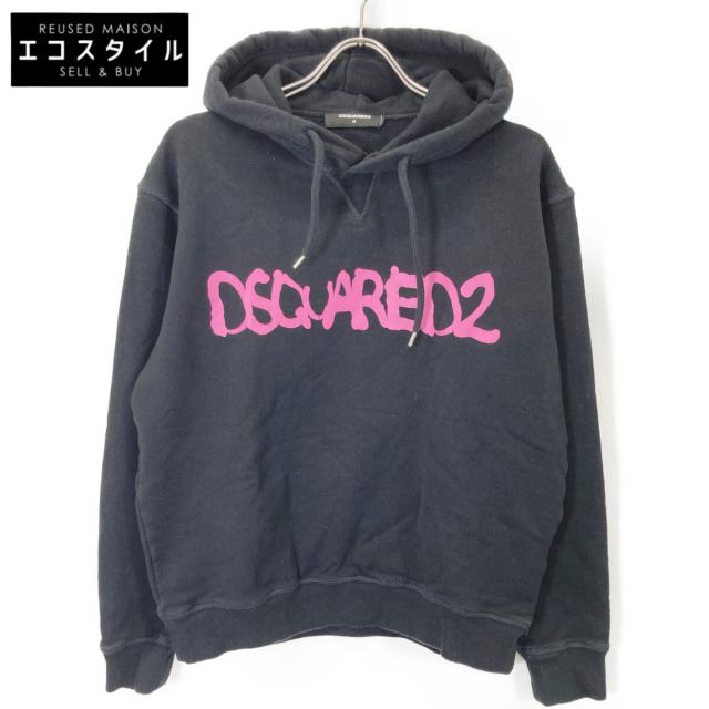 DSQUARED2 ディースクエアード トップス M ブラック メンズ