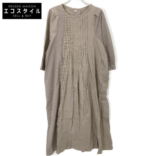 45R フォーティファイブ アール ワンピース OO ブラウン レディース