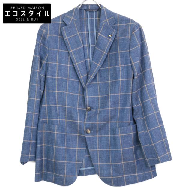 Belvest ベルベスト ジャケット 50 ブルー メンズ