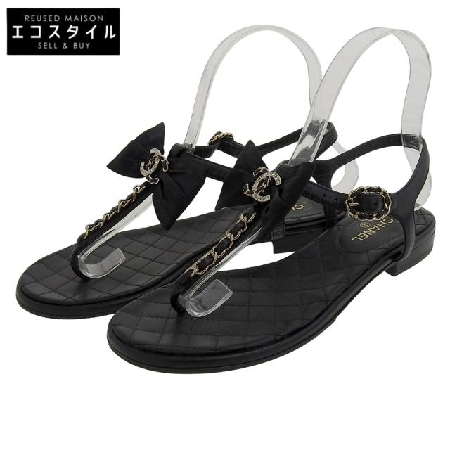 CHANEL シャネル シューズ 36C ブラック レディース