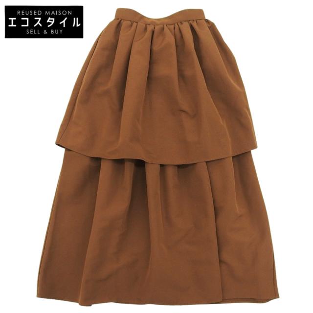 CLANE クラネ スカート 1 ブラウン レディース