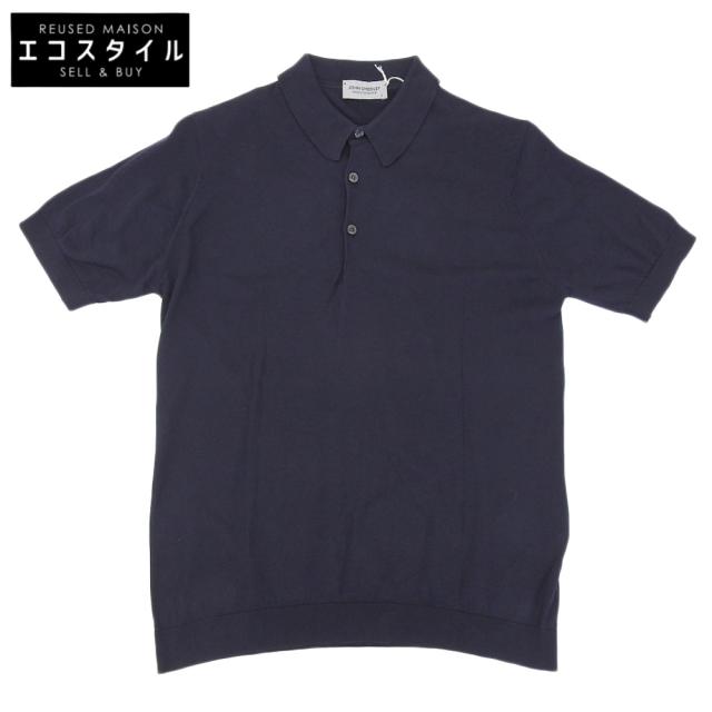 JOHN SMEDLEY ジョンスメドレー トップス S ネイビー メンズ