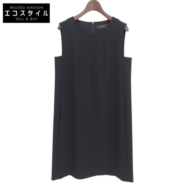 FOXEY フォクシー ワンピース 40 ブラック レディース