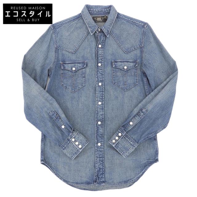 RRL ダブルアールエル トップス S インディゴ メンズ