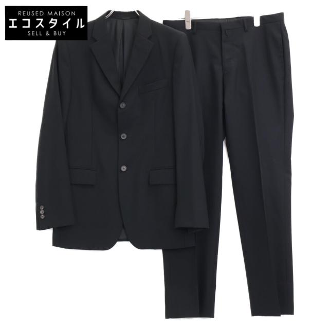 JIL SANDER ジルサンダー スーツ セットアップ 48 ブラック メンズ
