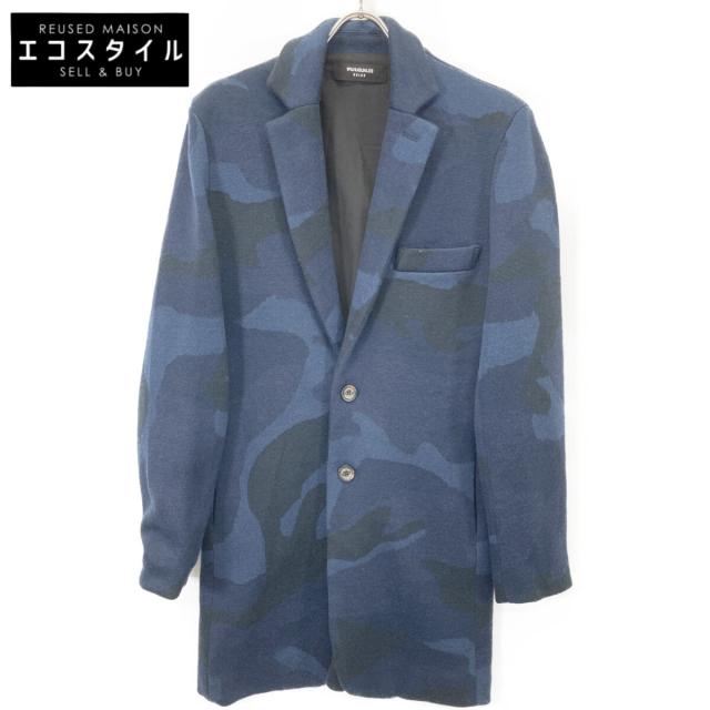 1piu1uguale3 ウノピゥウノウグァーレトレ コート L ネイビー メンズ