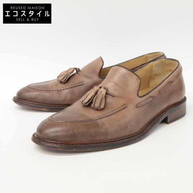 JOHNSTON&MURPHY  ジョンストンアンドマーフィー シューズ 8 ブラウン メンズ