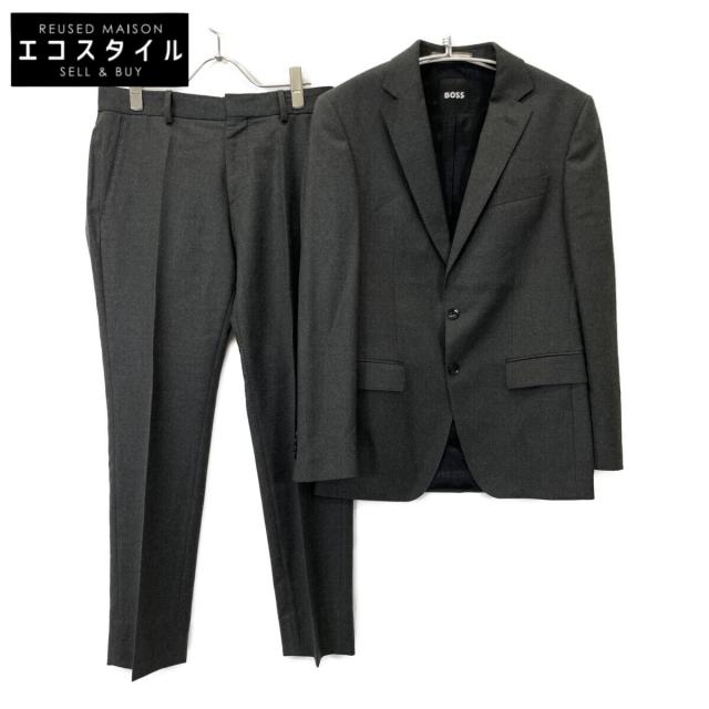 BOSS ボス スーツ セットアップ 44 チャコール メンズ
