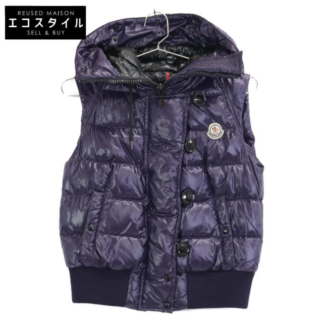 MONCLER モンクレール ベスト 1 パープル レディース