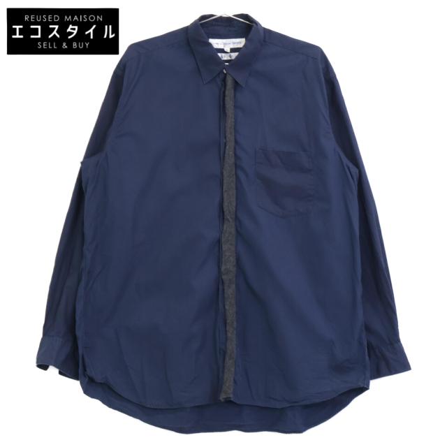 COMME des GARCONS SHIRT コムデギャルソンシャツ トップス M ネイビー メンズ