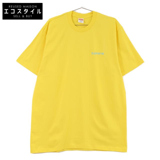Supreme シュプリーム トップス L イエロー メンズ