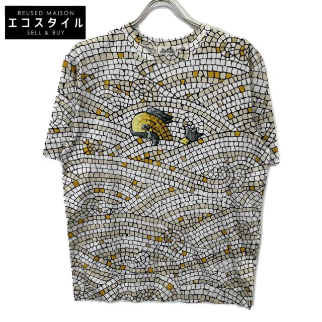 HERMES エルメス トップス L イエロー系 メンズ