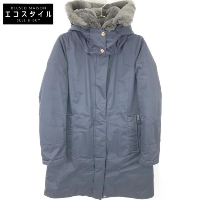 WOOLRICH ウールリッチ コート S ネイビー レディース