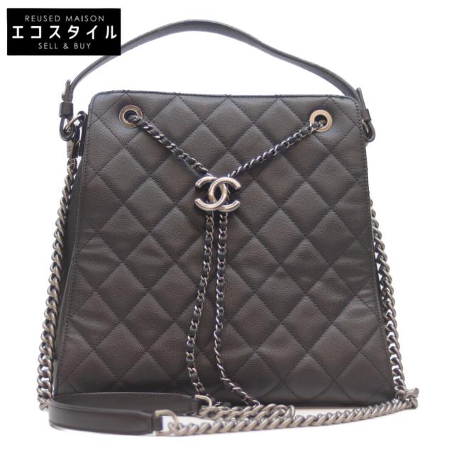 CHANEL シャネル ショルダーバッグ ブラック/SV金具 レディース
