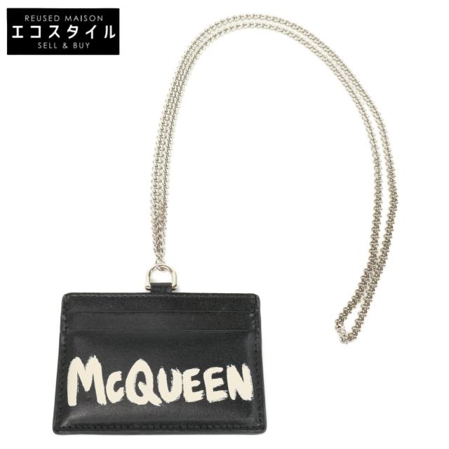 Alexander McQueen アレキサンダーマックイーン カードケース ブラック レディース