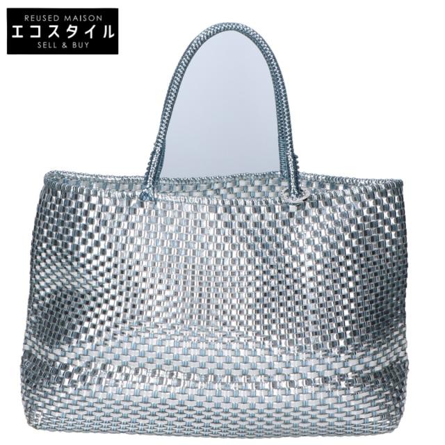 ANTEPRIMA アンテプリマ トートバッグ ラージ シルバー/サファイア レディース