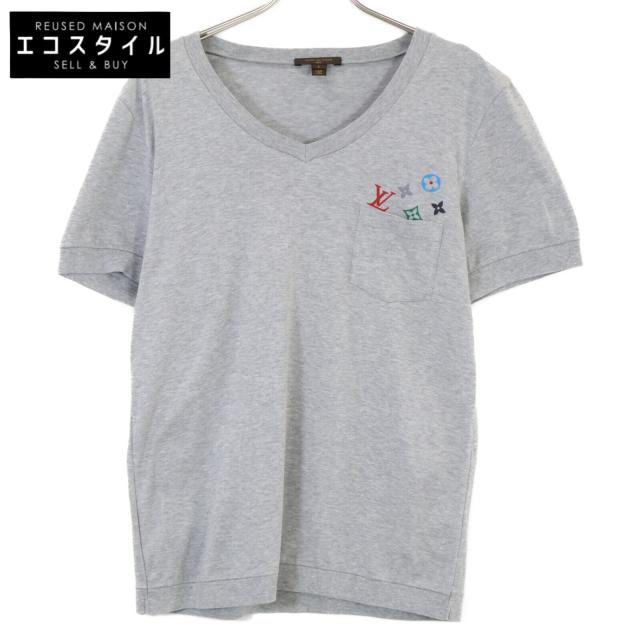 LOUIS VUITTON ルイヴィトン トップス L グレー メンズ