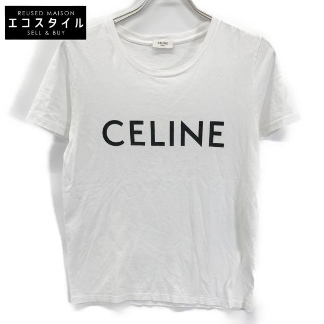 CELINE セリーヌ トップス Ｓ ホワイト レディース