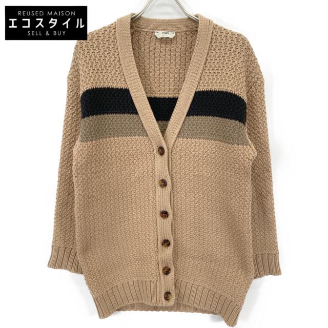 FENDI フェンディ トップス 36 ブラウン レディース