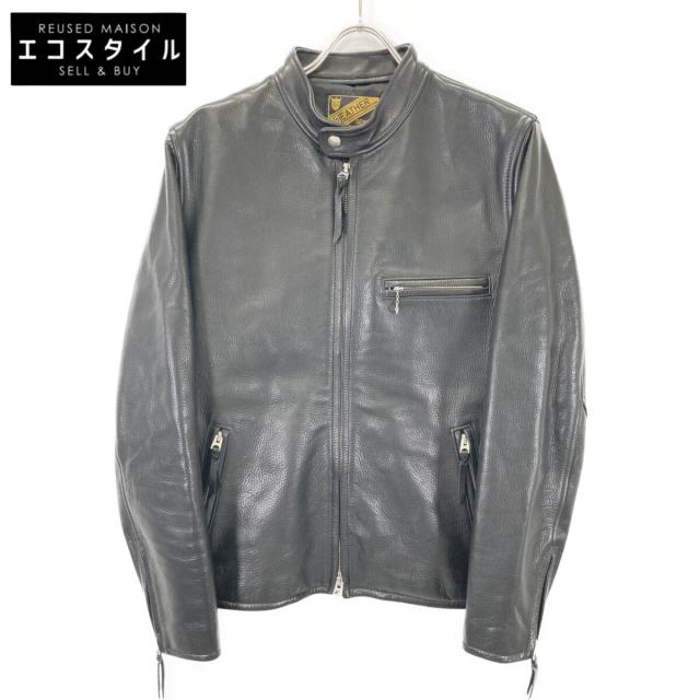 Y2 LEATHER ワイツーレザー ジャケット 40 ブラック メンズ