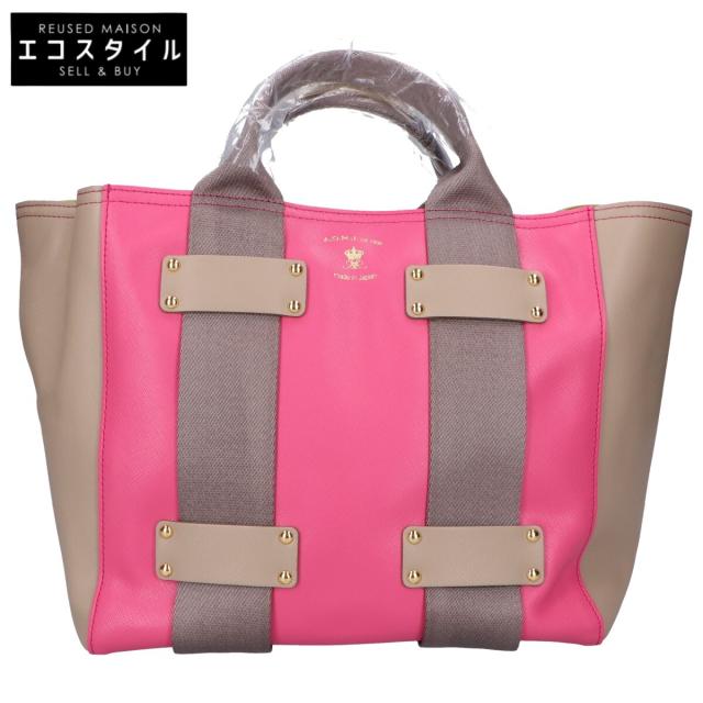 A.D.M.J. Accessoires De Mademoiselle ADMJ トートバッグ FUXIA PINK/TAUPE レディース
