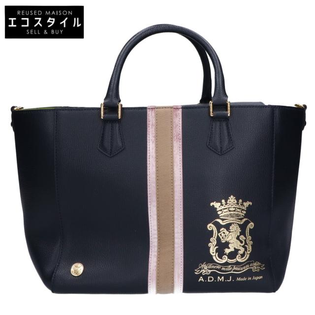 A.D.M.J. Accessoires De Mademoiselle ADMJ トートバッグ ネイビー レディース