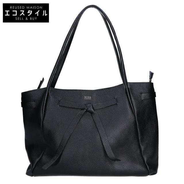 NINA RICCI ニナリッチ トートバッグ ブラック レディース