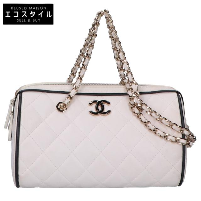 CHANEL シャネル ハンドバッグ ホワイト レディース