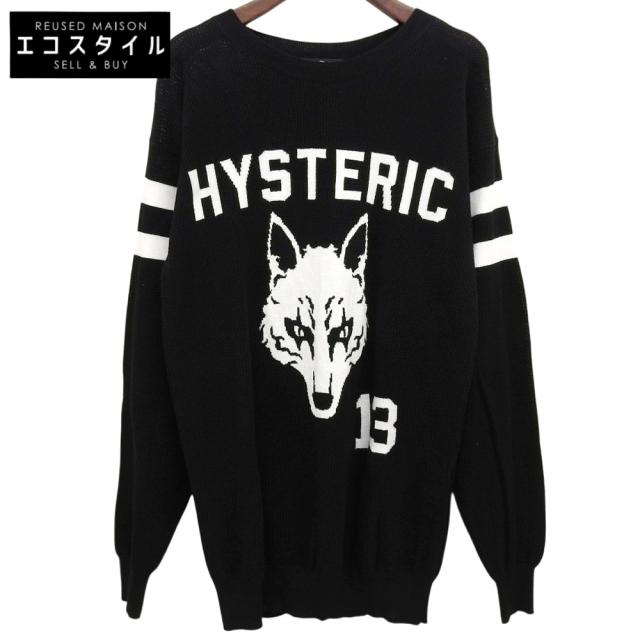 HYSTERIC GLAMOUR ヒステリックグラマー トップス FREE ブラック レディース