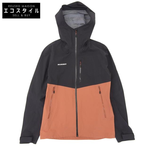 MAMMUT マムート ジャケット M ブラック/オレンジ メンズ