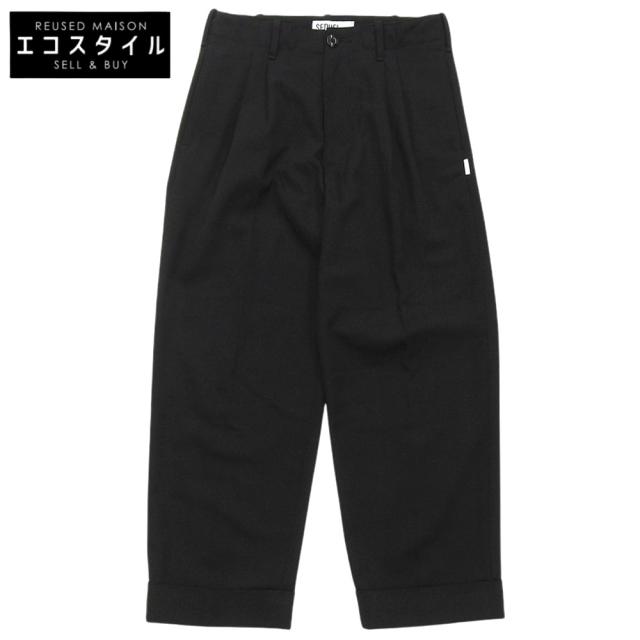 SEQUEL シークエル ボトムス S ブラック レディース