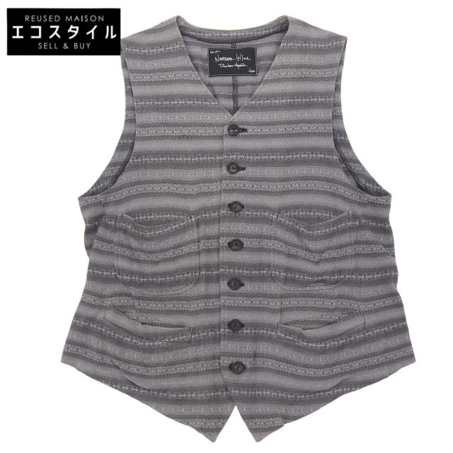 NUMBER (N)INE ナンバーナイン ベスト 3 グレー系 メンズ