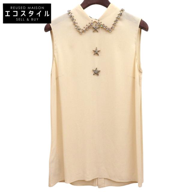 MIUMIU ミュウミュウ トップス 36 ベージュ レディース