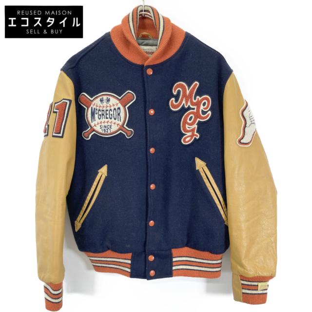 McGREGOR マックレガー ジャケット M ネイビー/ブラウン メンズ