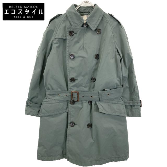 BURBERRY バーバリー コート 42 グリーン メンズ