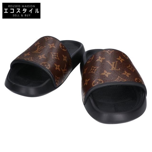 LOUIS VUITTON ルイヴィトン シューズ 9 ブラウン/ブラック メンズ