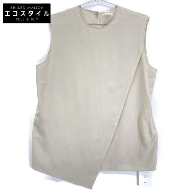 HERMES エルメス トップス 40 ベージュ レディース