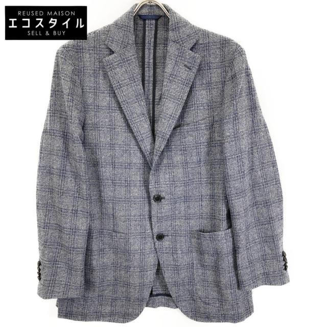 Belvest ベルベスト ジャケット 48 ネイビー メンズ